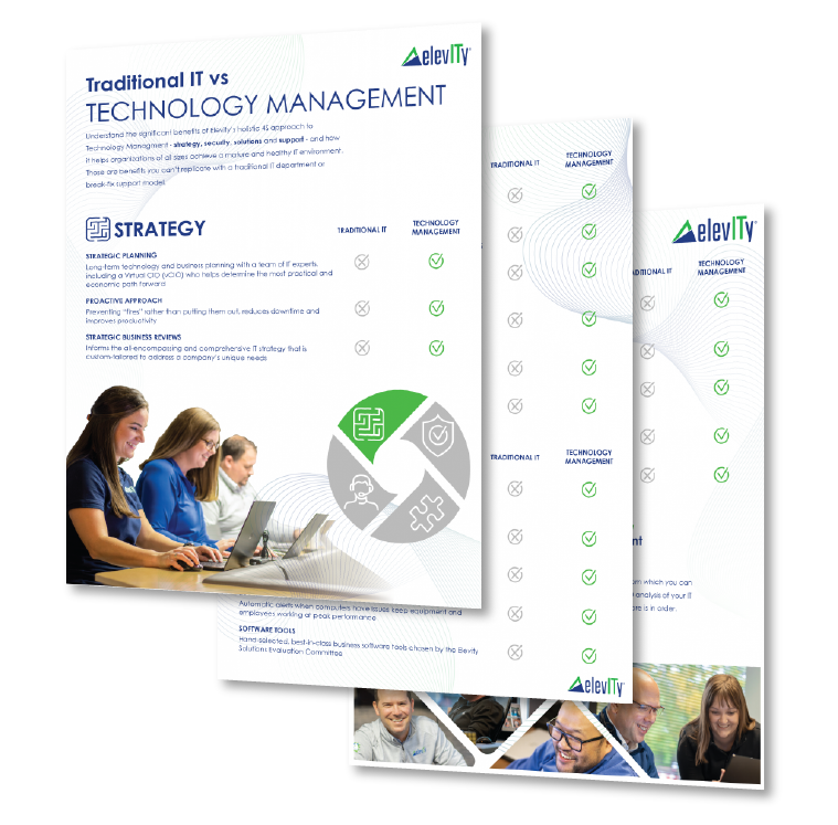 Traditional IT vs Technology Management